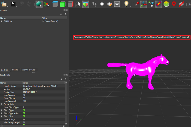 How To Dick with NifSkope + Creature Framework Integration Guide - Page 3 - Downloads - Skyrim ...