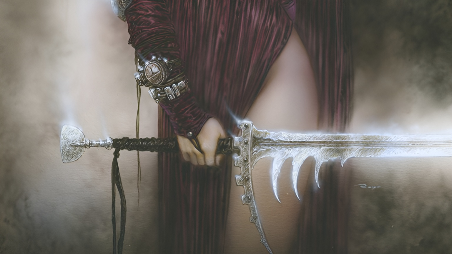 Luis Royo Sexy Loading Screens Downloads Skyrim Special Edition 6898
