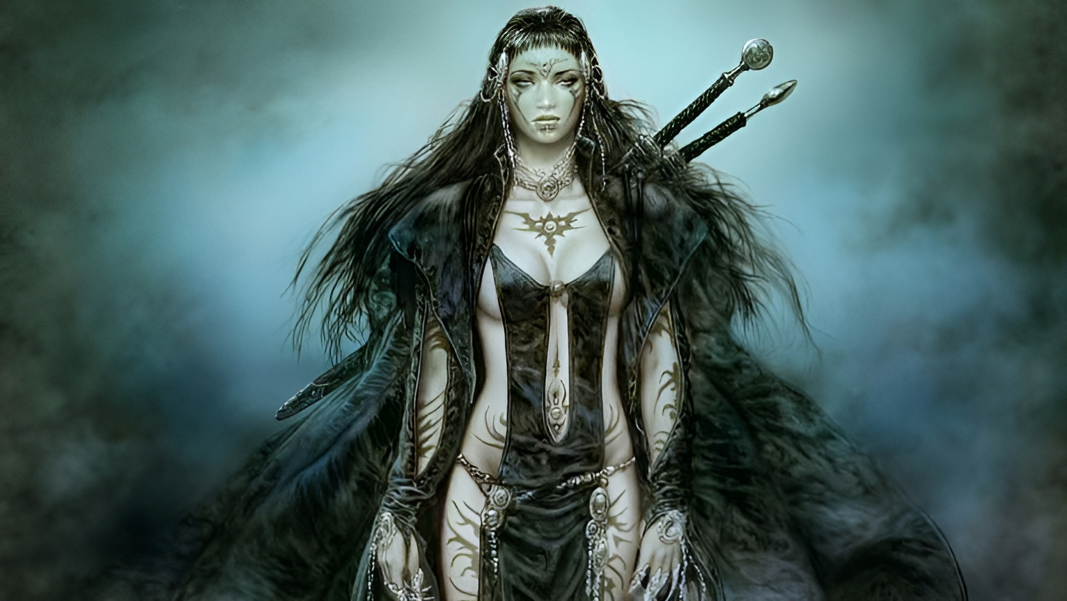 Luis Royo Sexy Loading Screens Downloads Skyrim Special Edition 2000