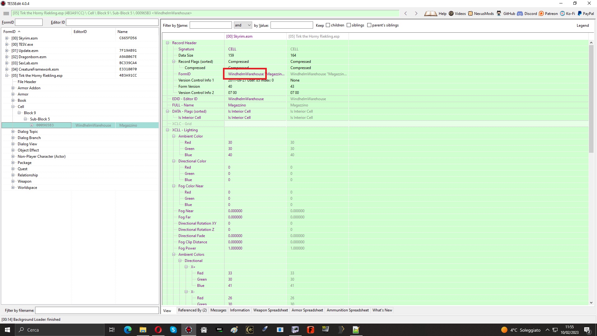 Tirk follower, change to SMP - Area Test - LoversLab