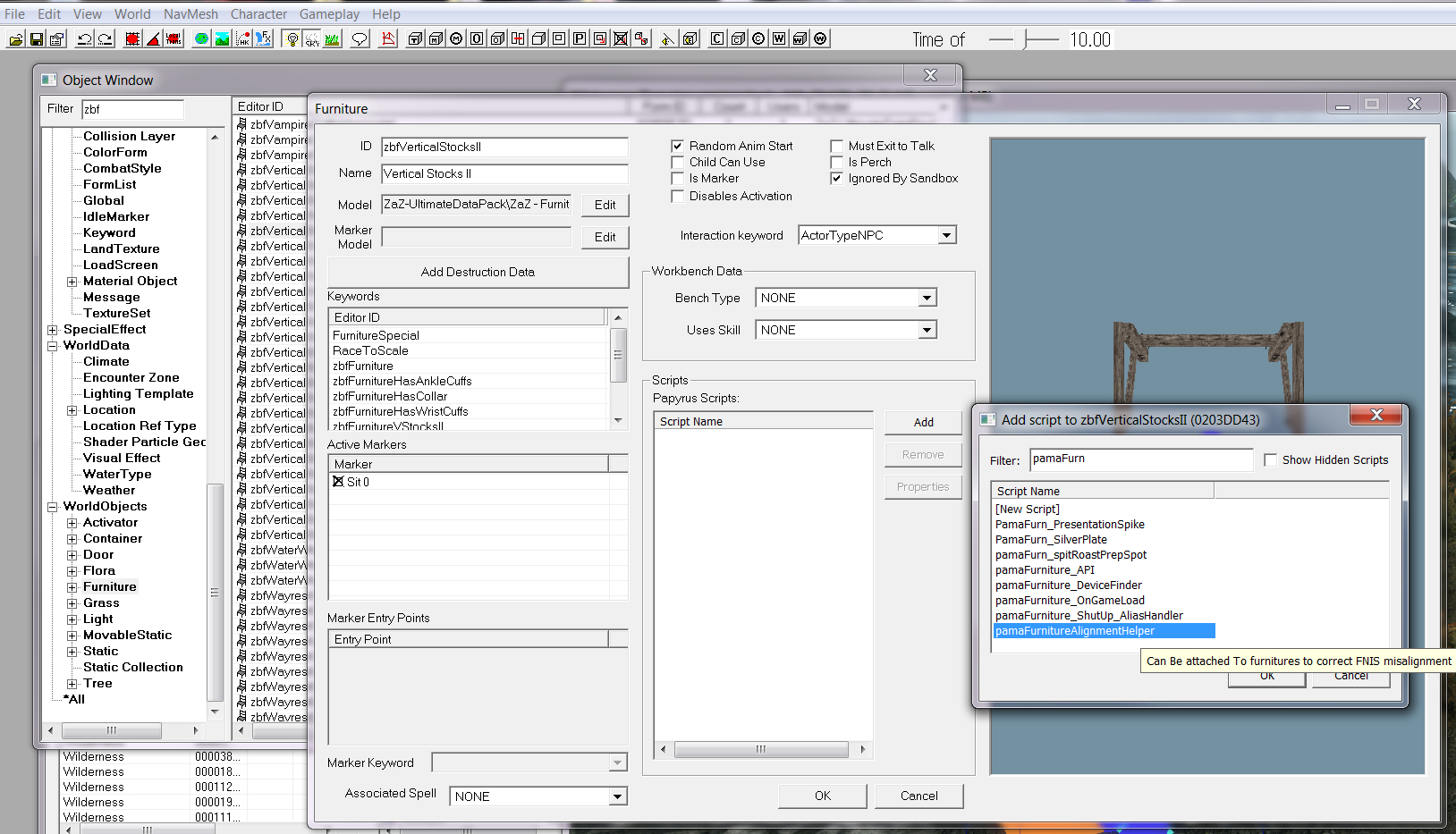 Furniture Alignment Correction for NPC´s (No esp) - Page 2 - Downloads ...