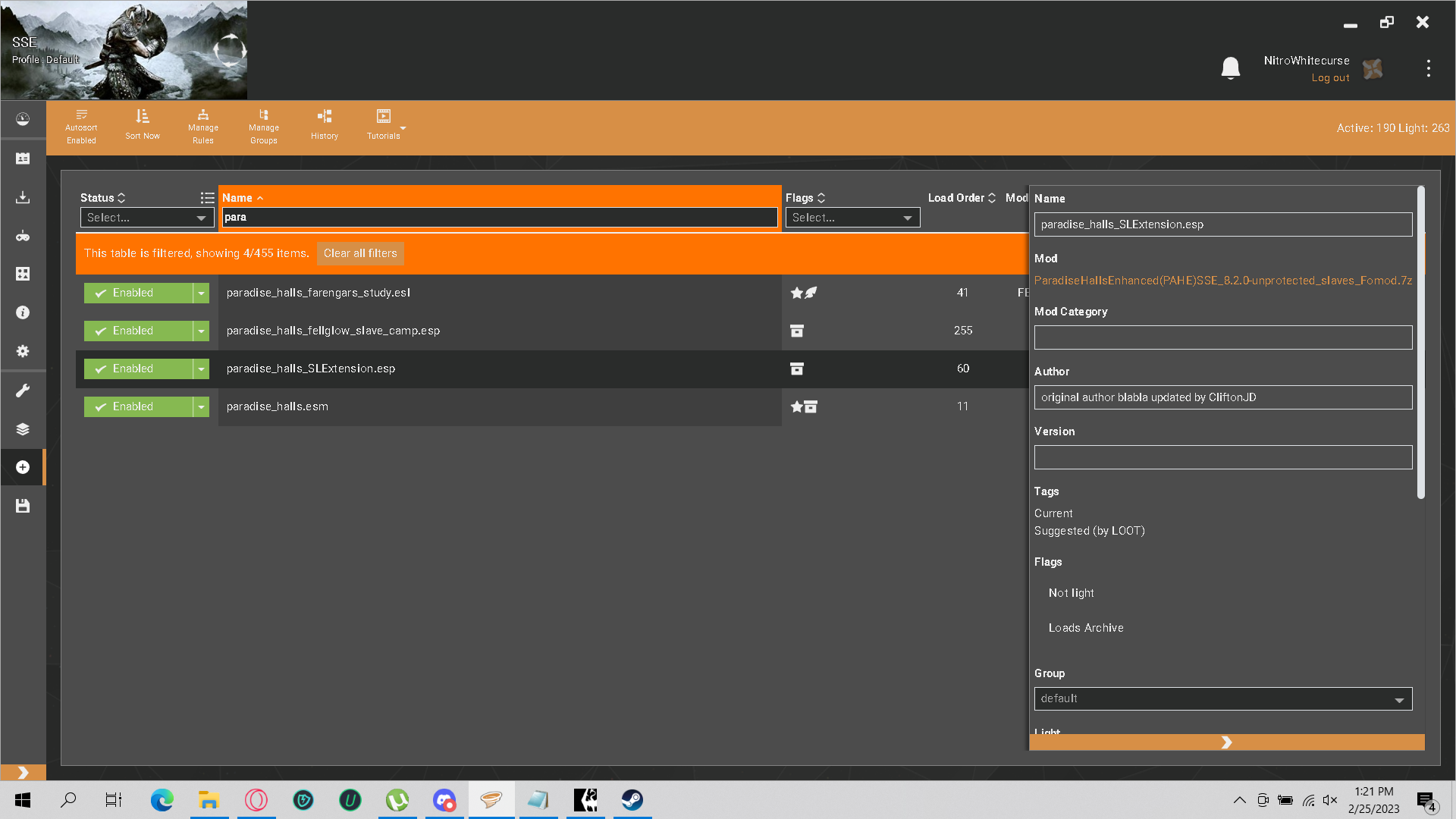 PAHE error - Technical Support - Skyrim: Special Edition - LoversLab