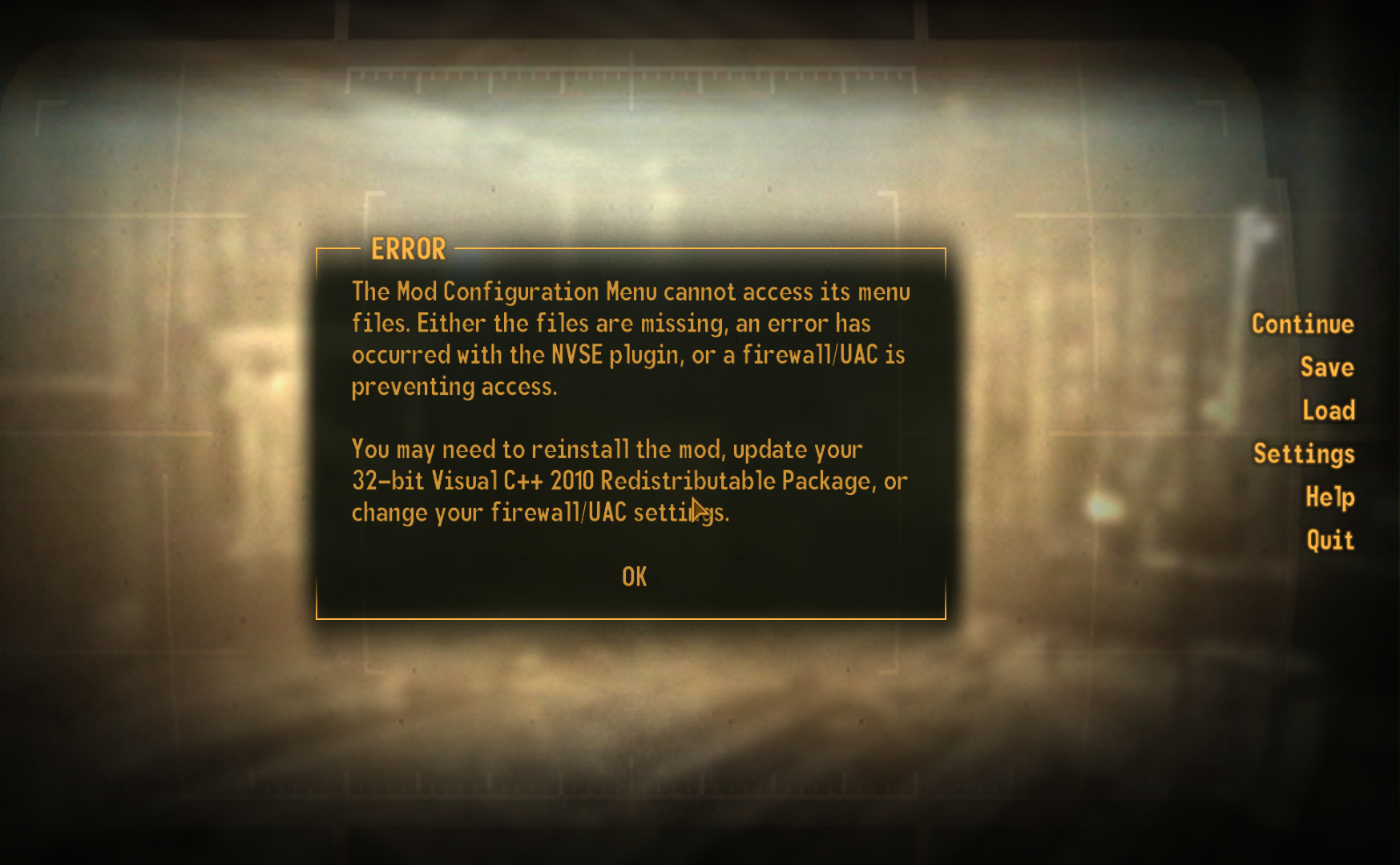 MCM cannot access its own files, using Mod Organiser 2 - Fallout Technical Support - LoversLab