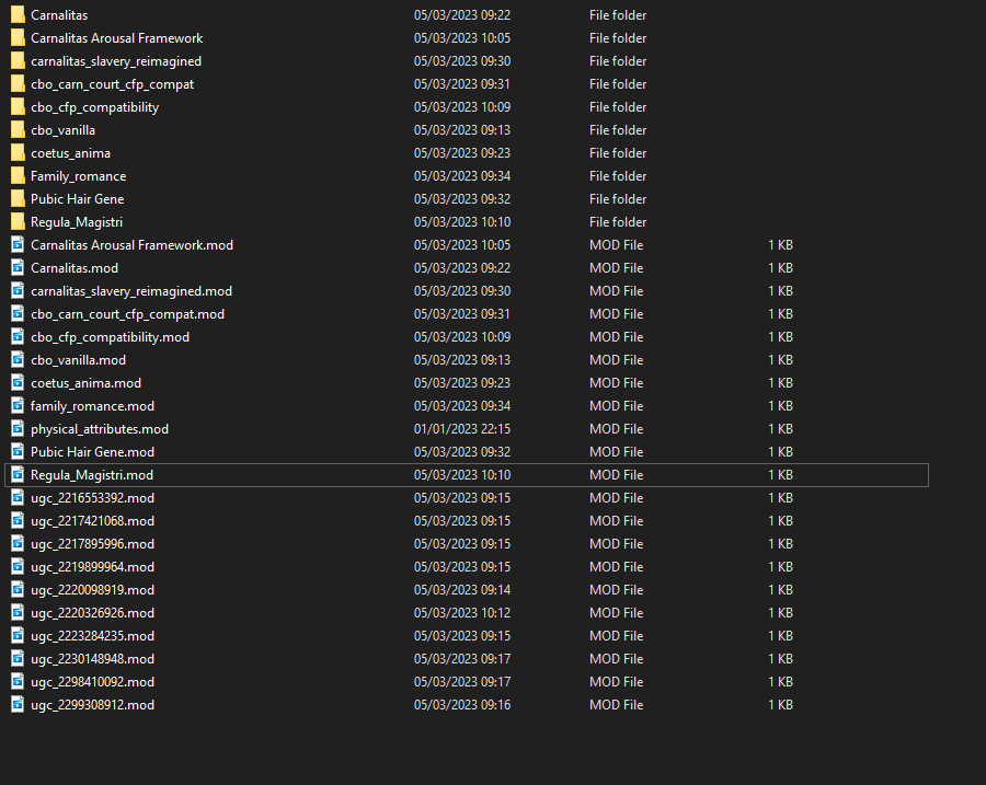 mods not showing up in downloader? - Crusader Kings 3 - LoversLab