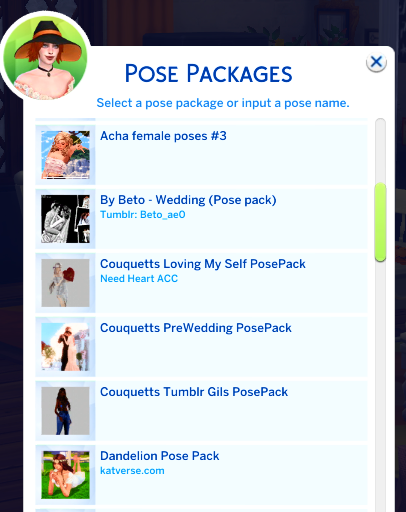 How To Use Poses In The Whicked Menu Technical Support Wickedwhims Loverslab