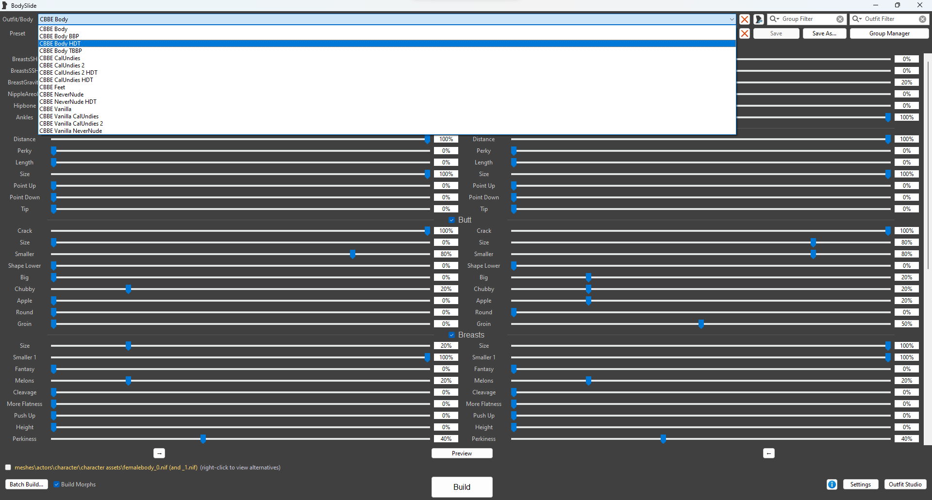 Unable to batch build DD - Skyrim Adult Mods - LoversLab
