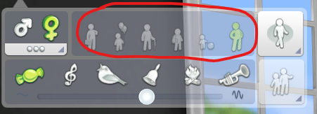 Can't change Sim age in CAS. Greyed out ages in CAS. - The Sims 4 ...