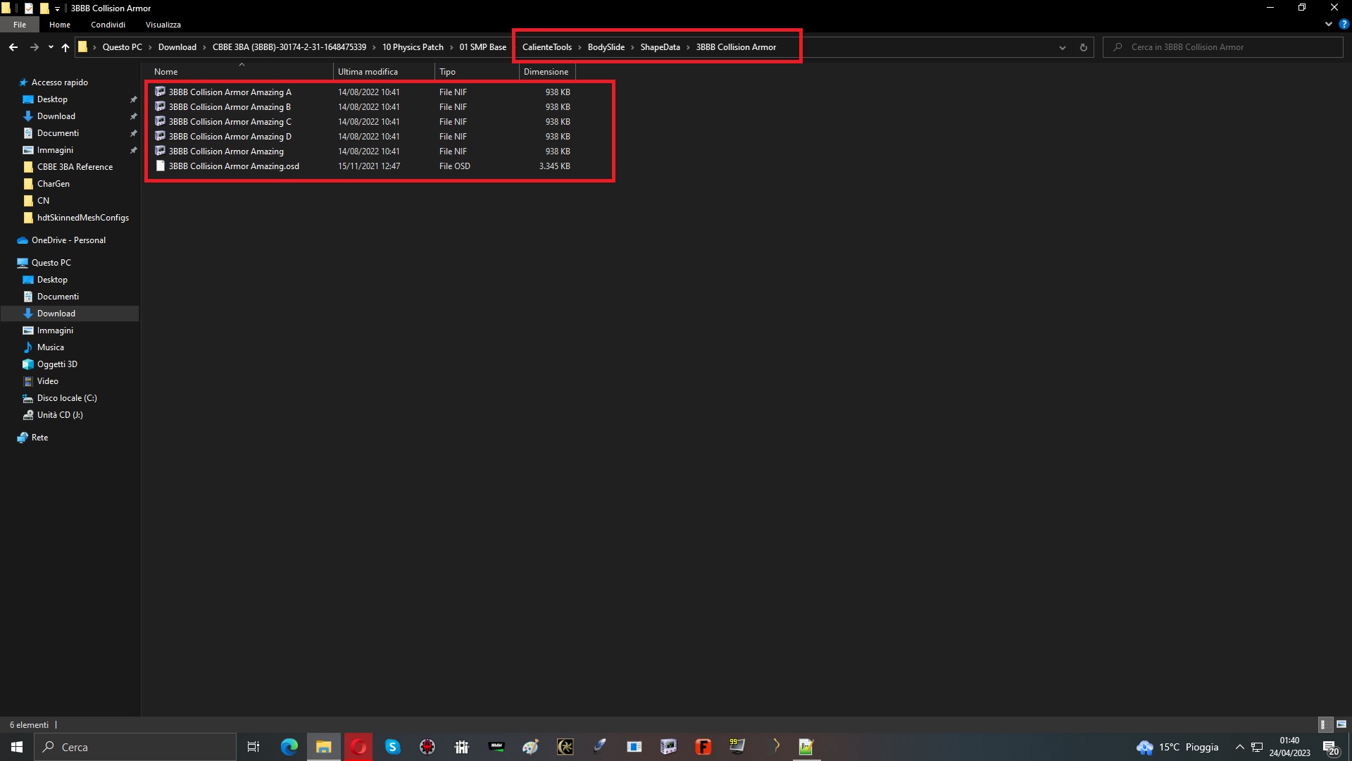 Need help with CBBE 3A Fast HDT - Butt Physics wont work.. Donation ...