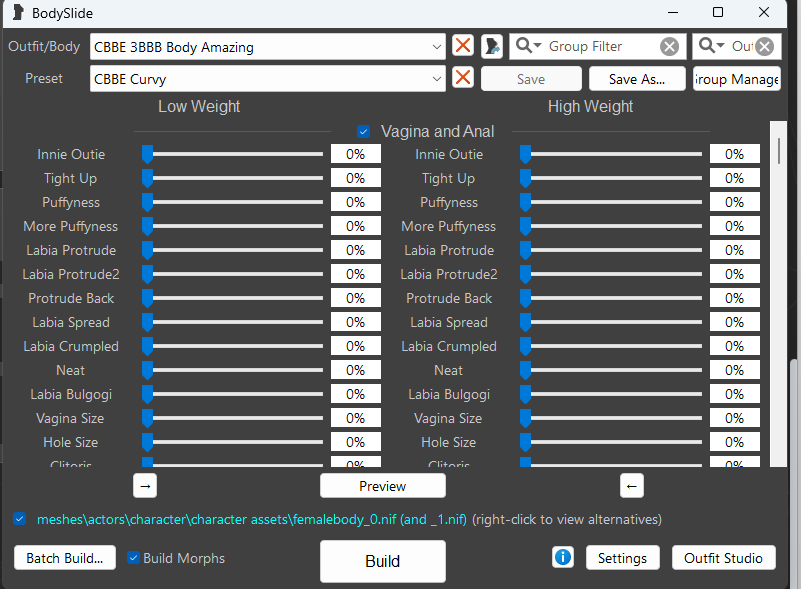 Need Help With Cbbe 3a Fast Hdt Butt Physics Wont Work Donation Available As Compensation