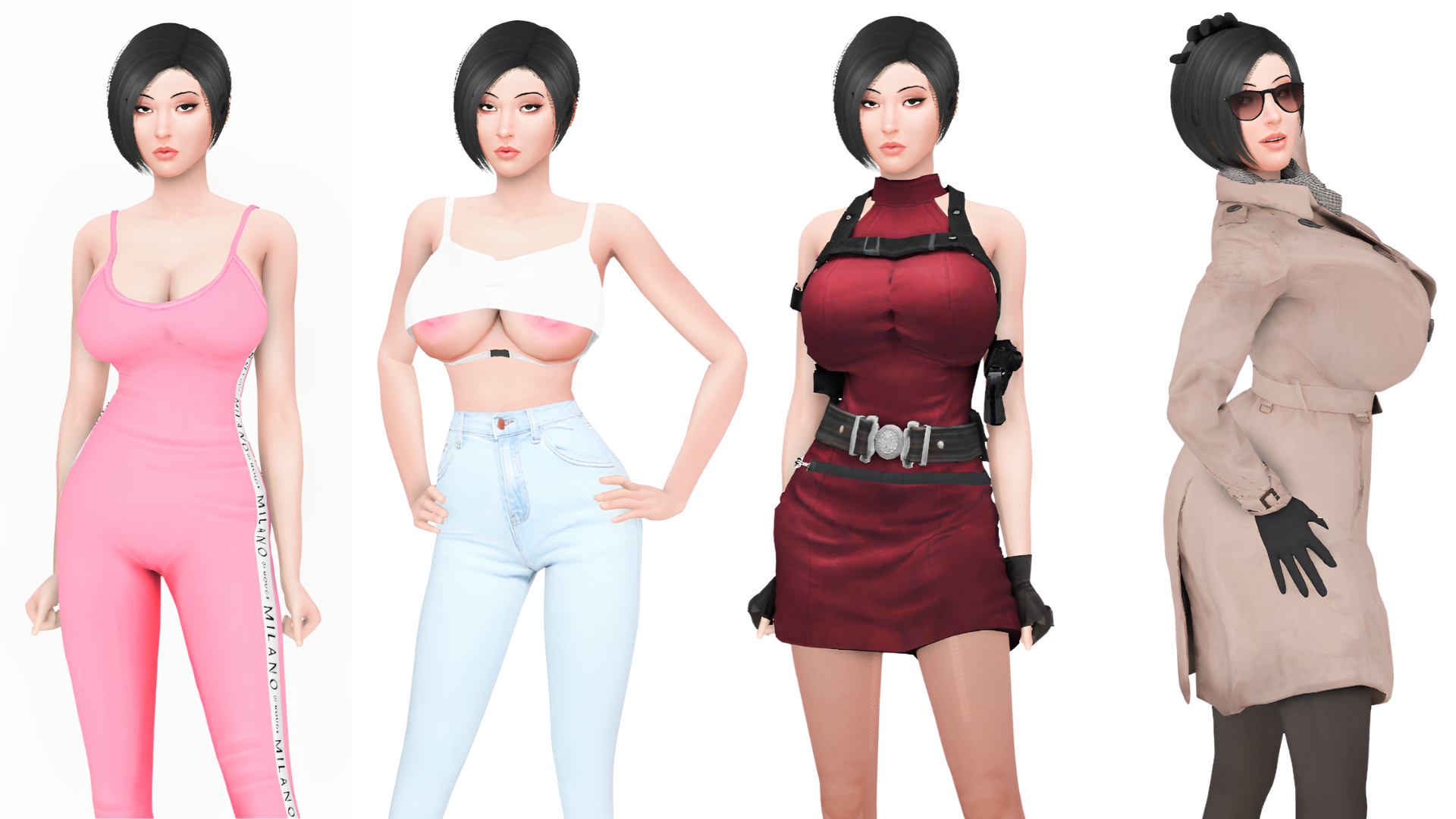 Ada Wong V2 [Resident Evil 4 Remake]? - The Sims 4 - Sims - LoversLab