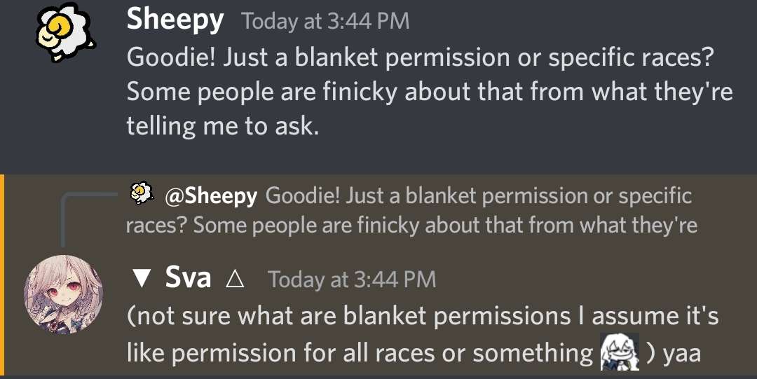[mod] Have permission to give a race sexbound support? Share here ...