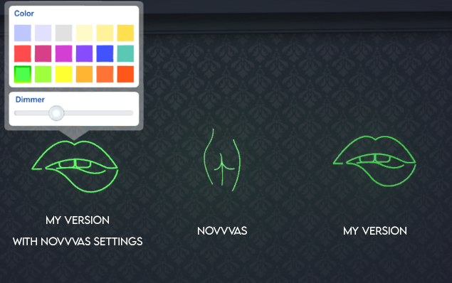 NISANE'S NEON SIGNS - Downloads - The Sims 4 - LoversLab