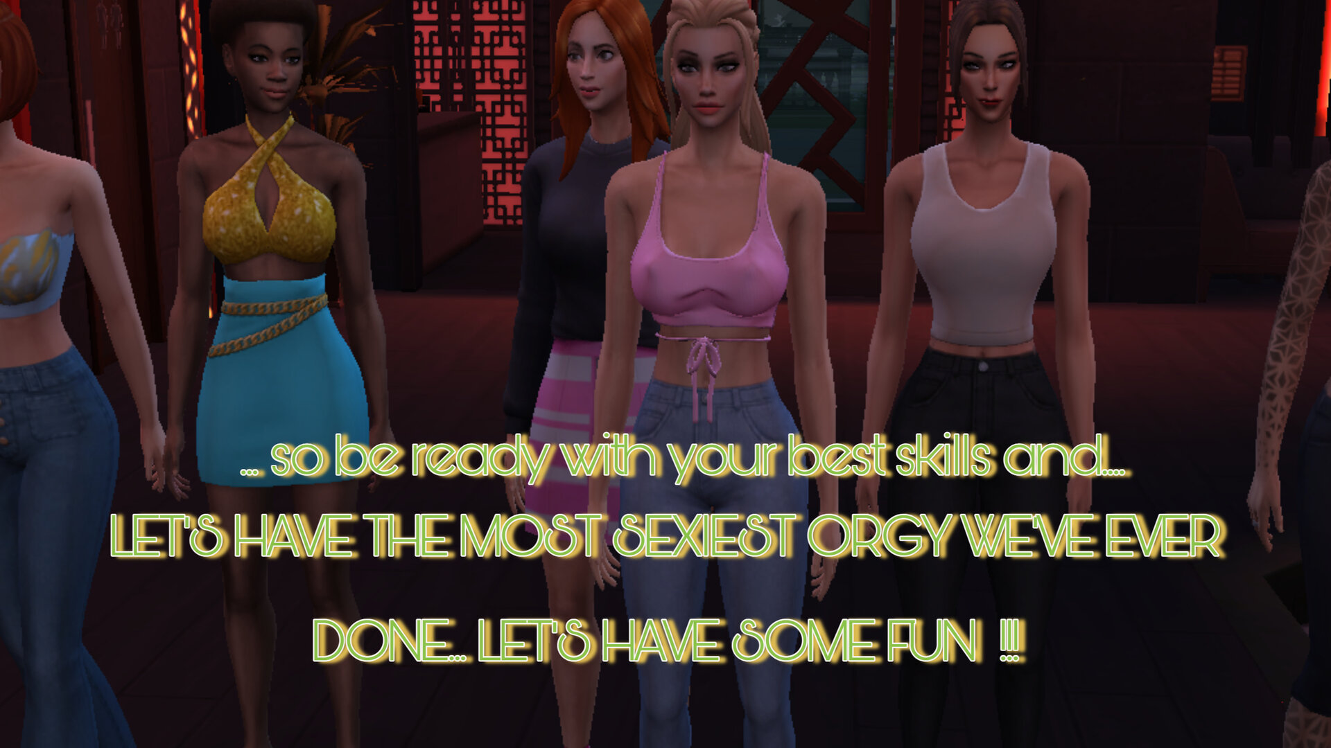 Nsfw File 31 Sex Party Time Orgy Time Fernanditwo1 Sims 4 Spicy