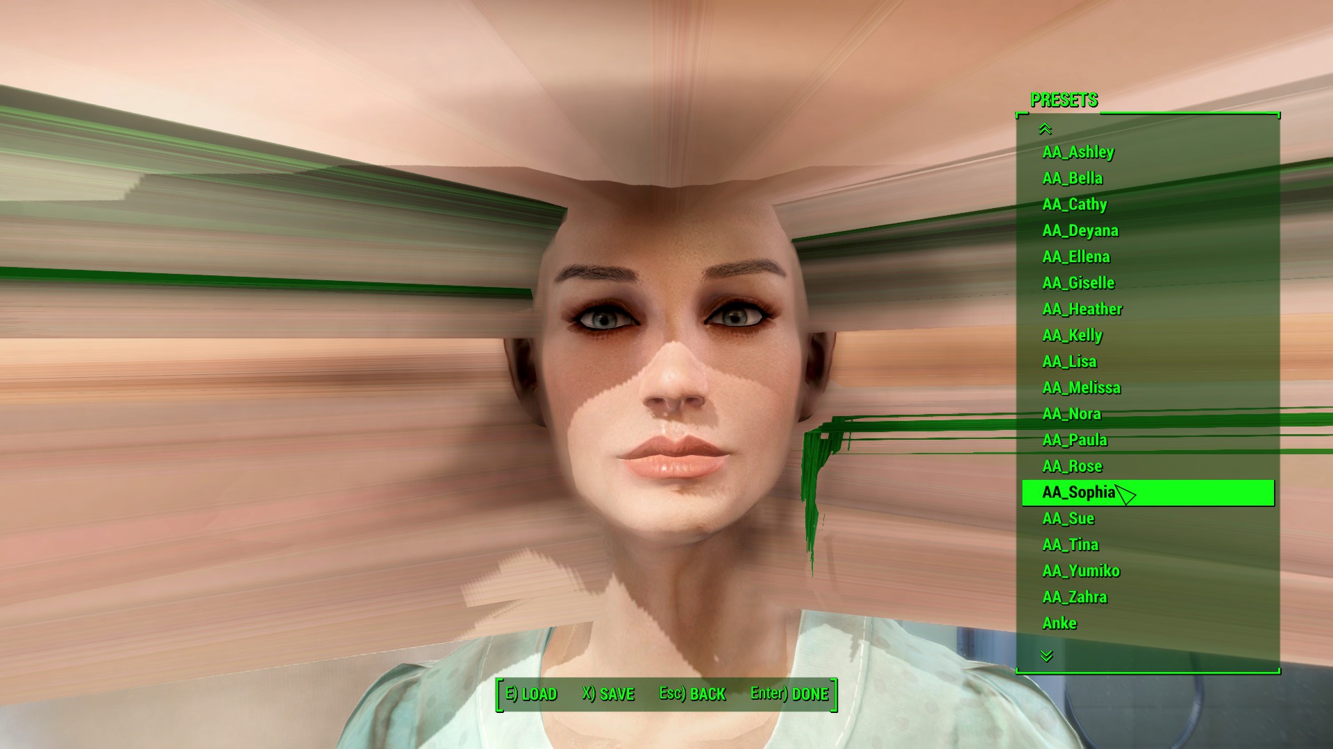 SOLVED! Unable to fix giant graphics glitch with Army fatigues and ... SOLVED! Unable to fix giant graphics glitch with Army fatigues and ...