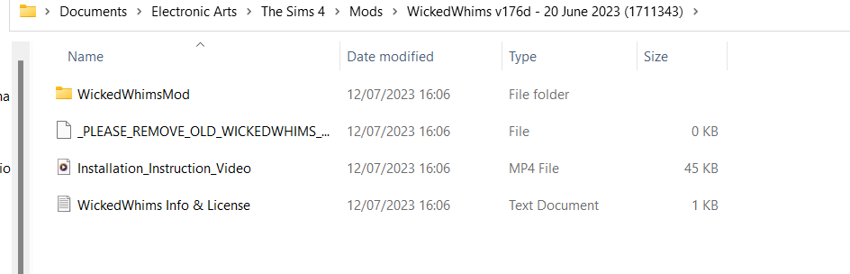 my wicked whims script file cant be found - Technical Support - WickedWhims - LoversLab