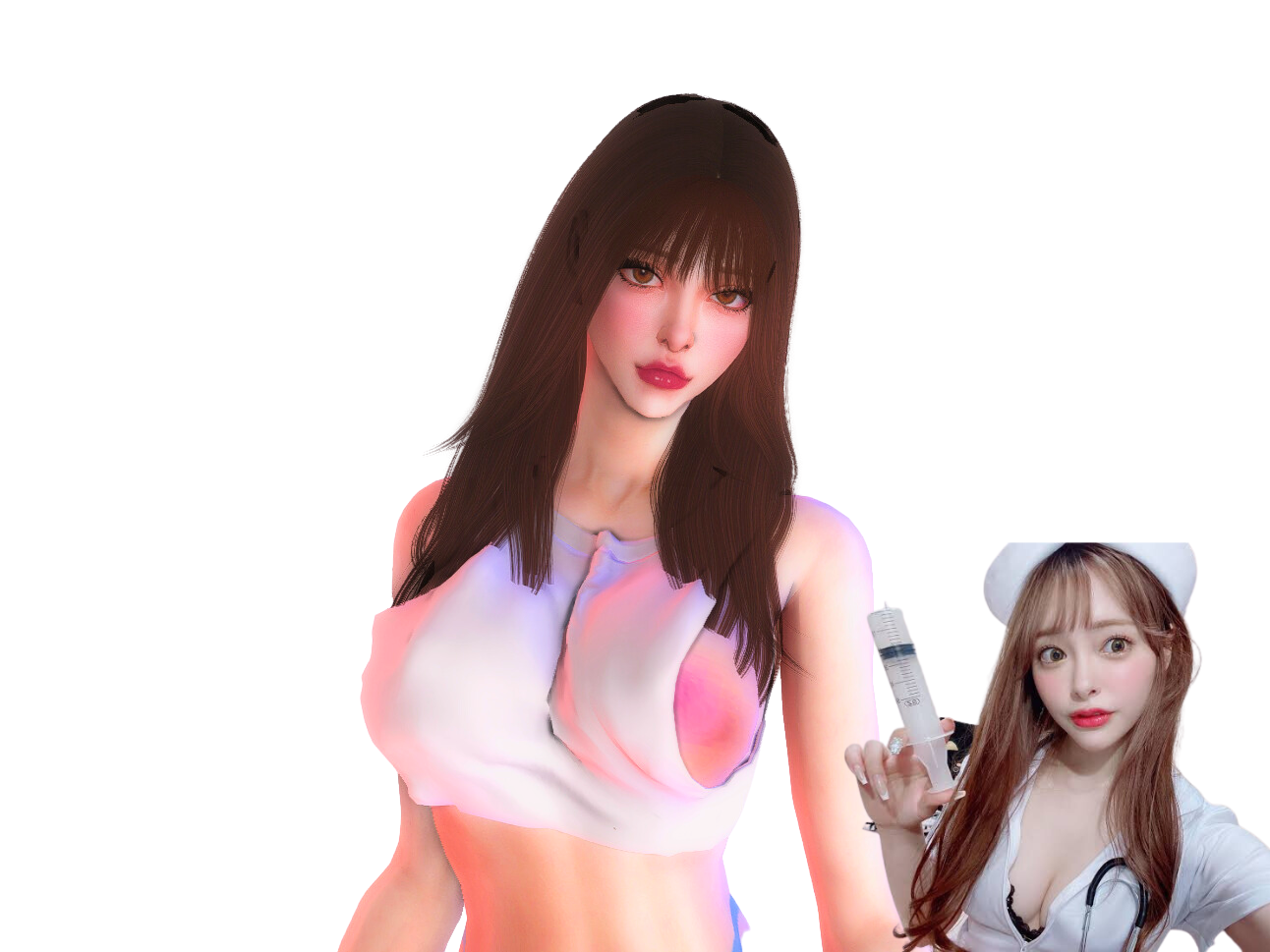 Waifu Aerith Ffvii Remake The Sims 4 Sims Loverslab