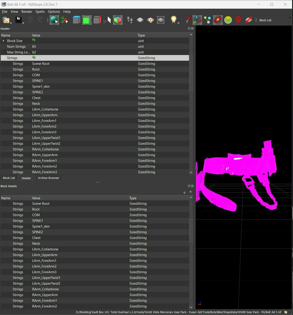 In-game morph doesn't work for one of my created bodyslides. - Fallout ...