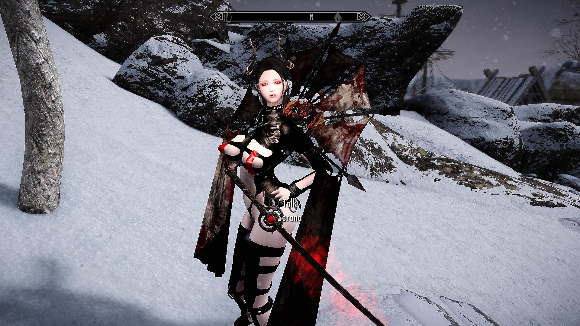 Serana Dead Sexy The Queen Of Screams Page 50 Downloads Skyrim