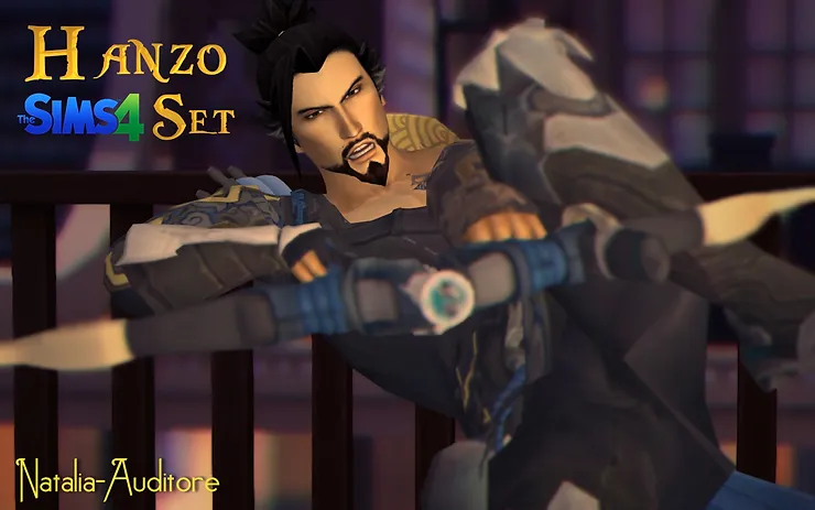 hii!! does anyone have the hair & beard from the hanzo set made by ...