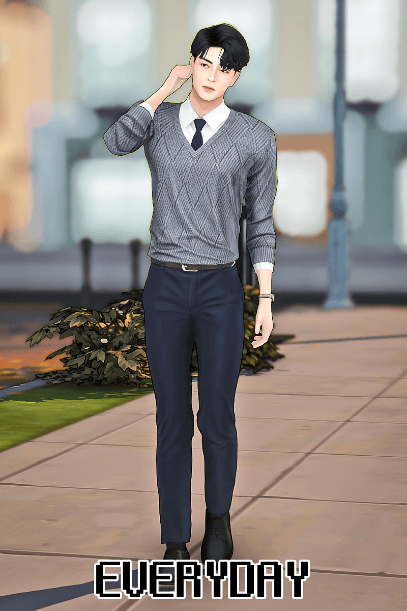 Minhyeon Choi, Korean male sim series - The Sims 4 - Sims - LoversLab