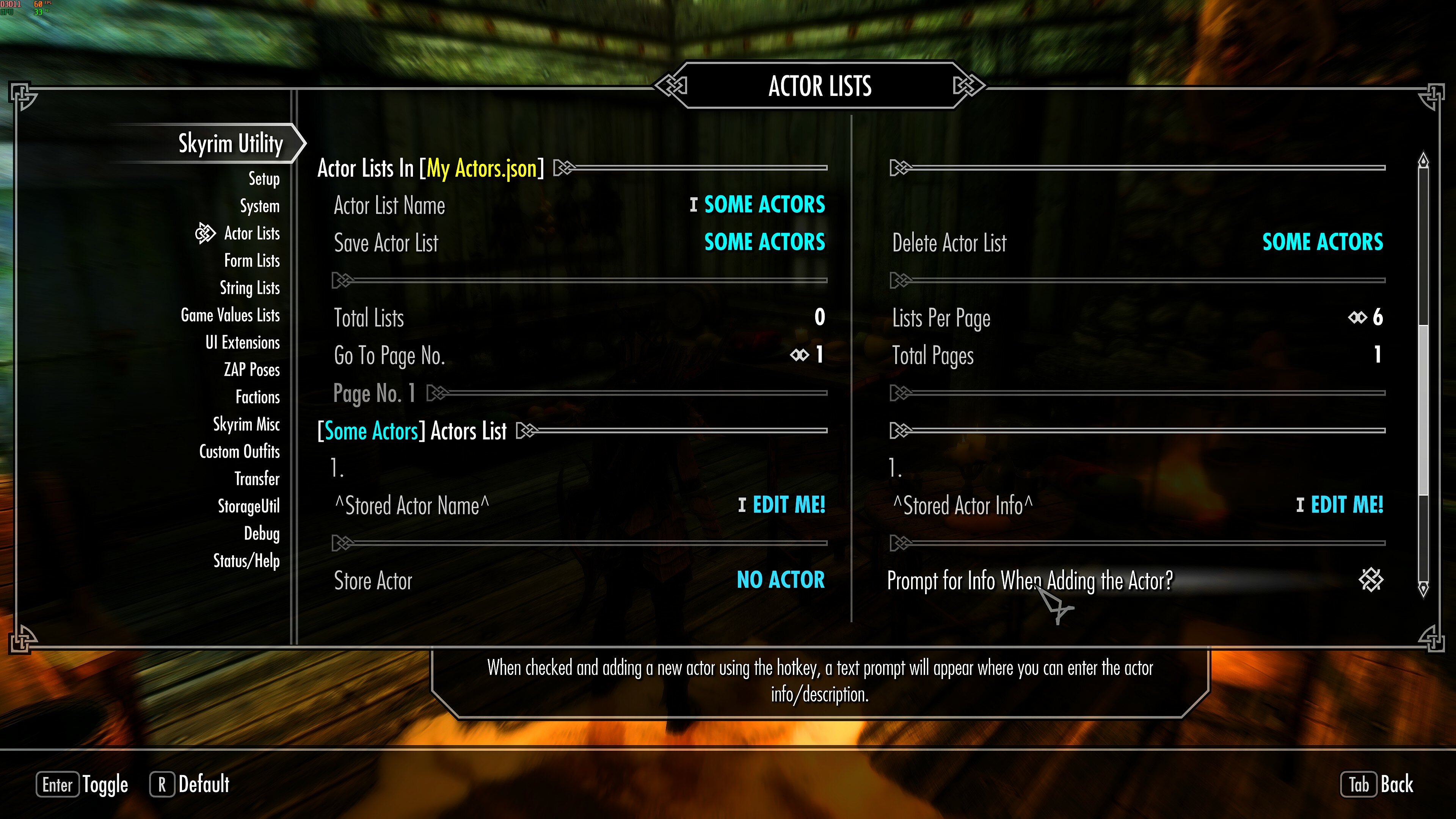 Skyrim Utility Mod (AE) - Downloads - Skyrim: Special Edition Adult ...