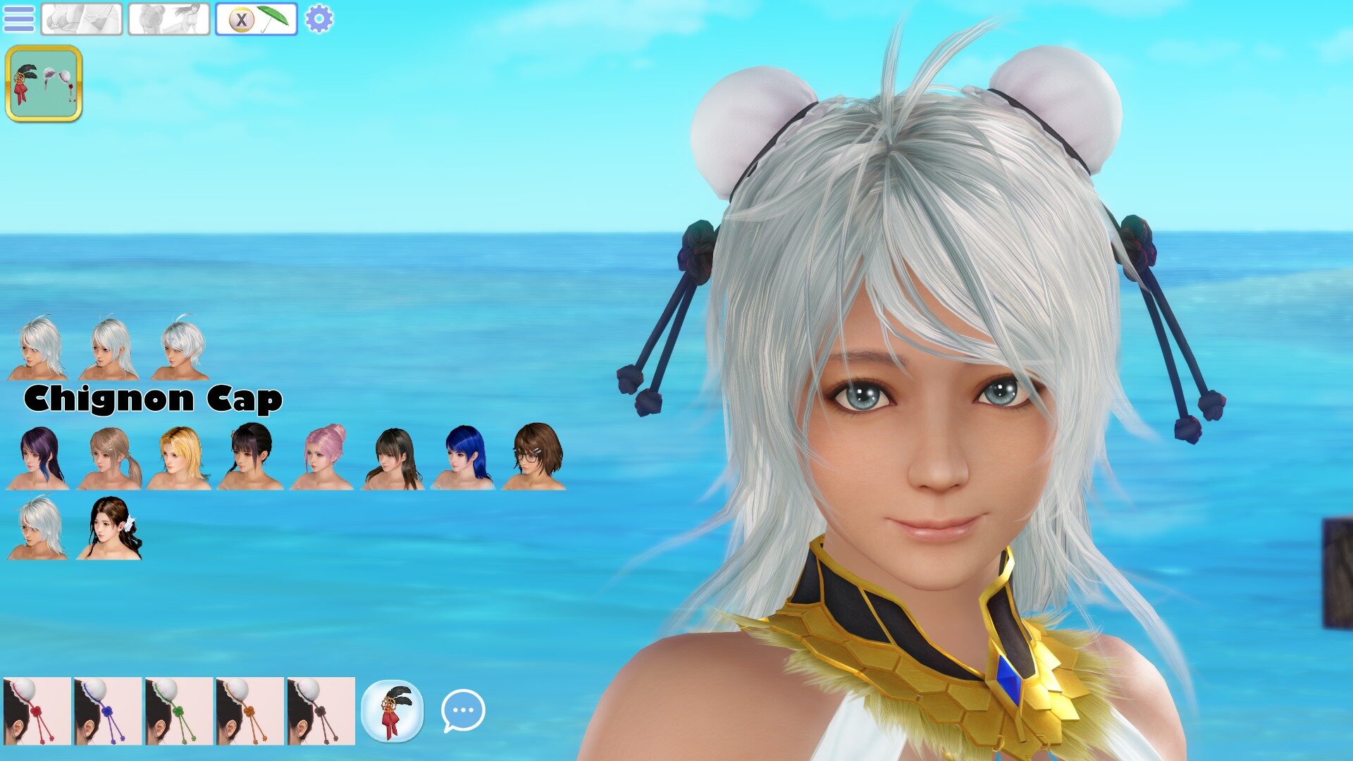 [mod] SR Chronos Feather to Chignon Cap - Dead or Alive Xtreme: Venus Vacation - LoversLab