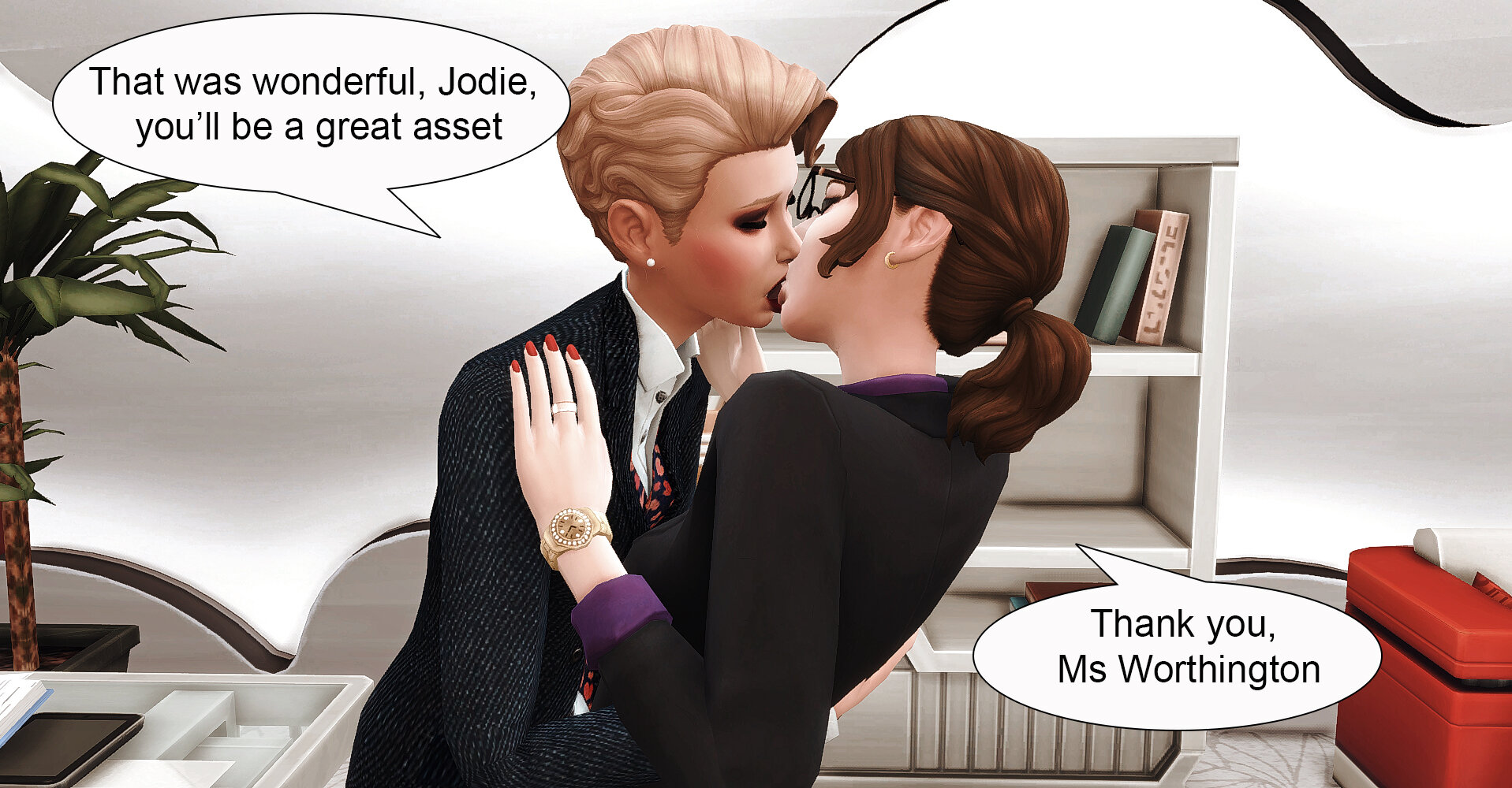 Jodie Gets A Raise Simwives Scenarios And Sex Adventures Loverslab