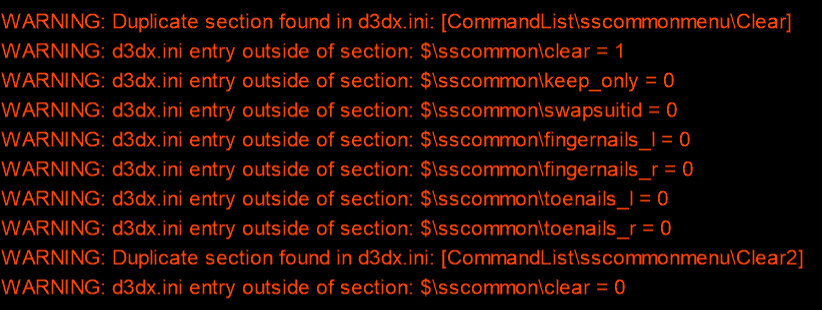 d3dx.ini entry outside of section - Dead or Alive Xtreme: Venus Vacation - LoversLab