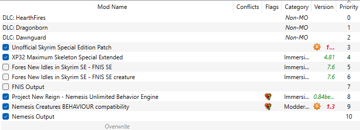 Need help with Nemesis, I use FNIS too. - Skyrim Adult Mods - LoversLab