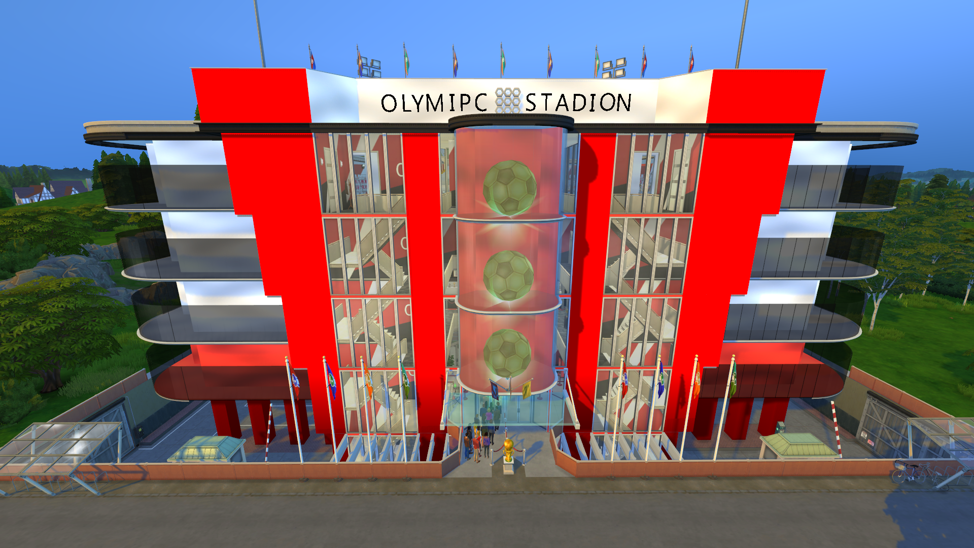 Complicated Build - Olympic / Football Stadium & Sport Center - The ...