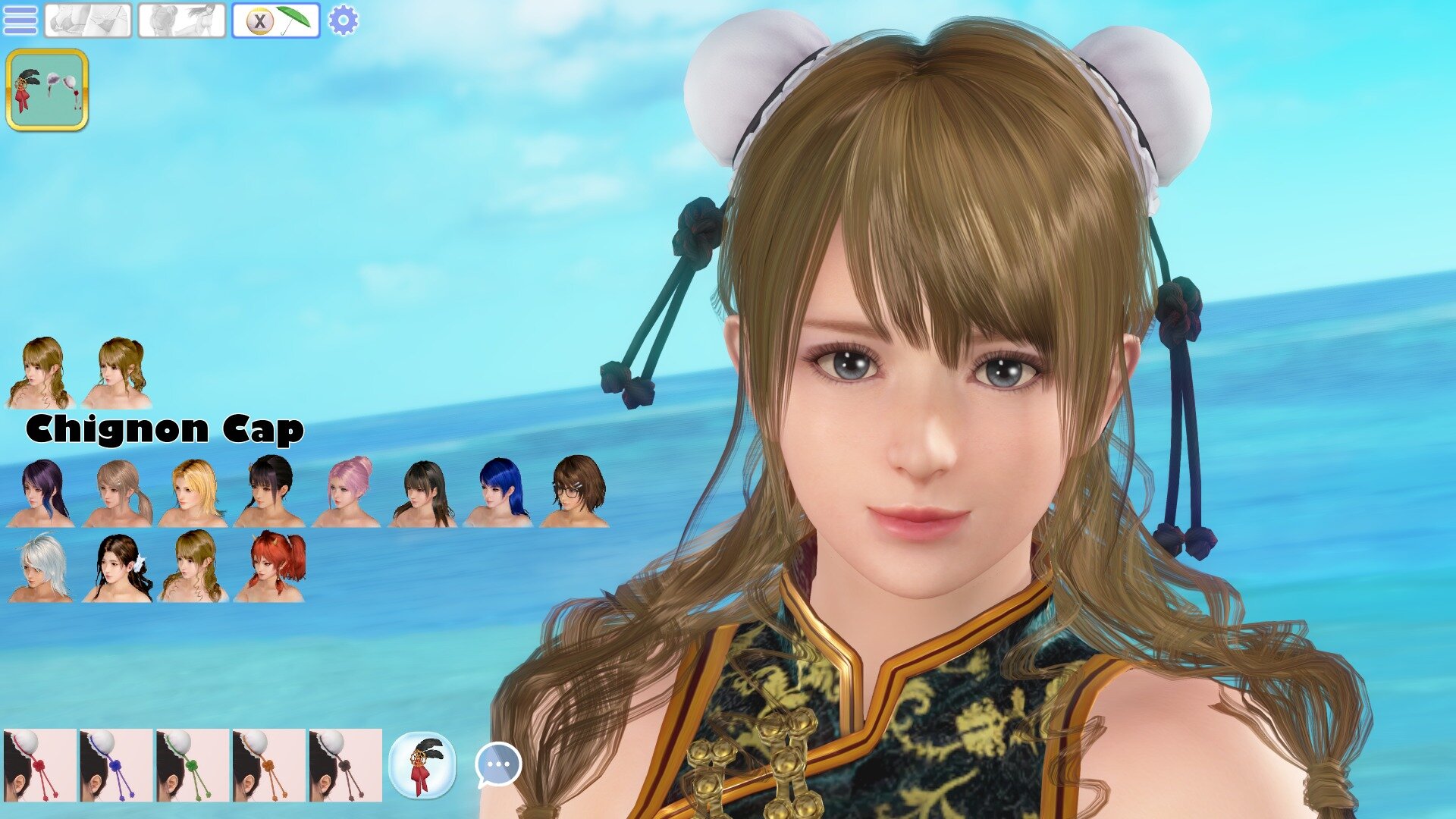 [mod] SR Chronos Feather to Chignon Cap - Dead or Alive Xtreme: Venus Vacation - LoversLab