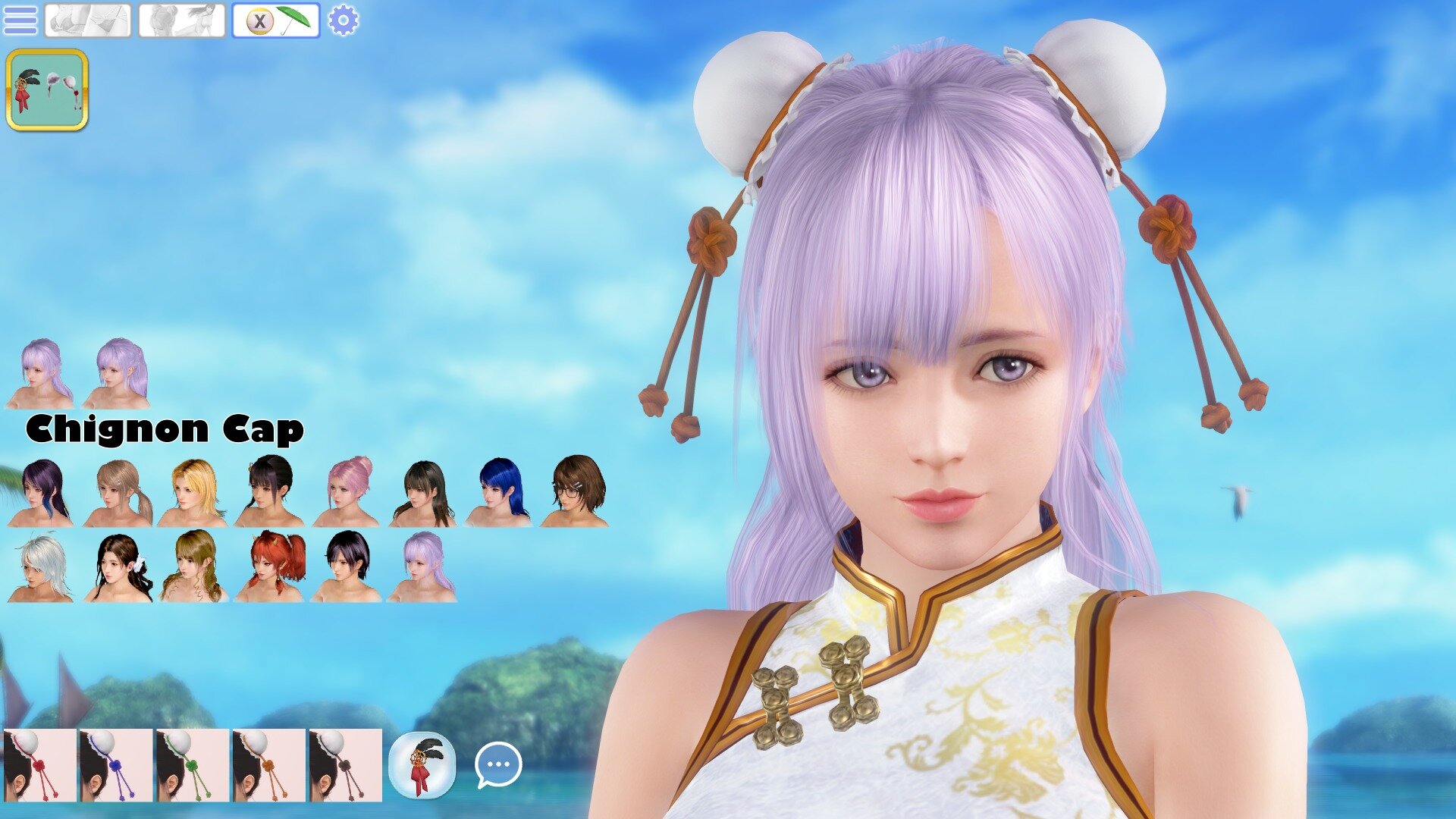 [mod] SR Chronos Feather to Chignon Cap - Dead or Alive Xtreme: Venus Vacation - LoversLab