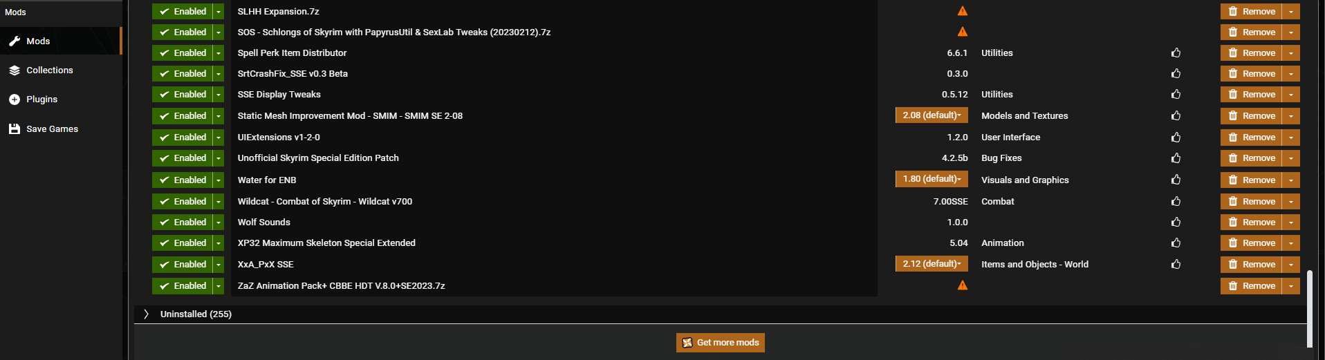 Multi-Part Situation (Side Sexlab mods, Mod Organizer 2/Vortex, and ...