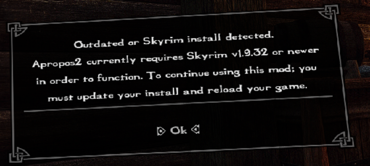 SE Compatibility Tracking (Jul 30) - Page 315 - Skyrim: Special Edition ...