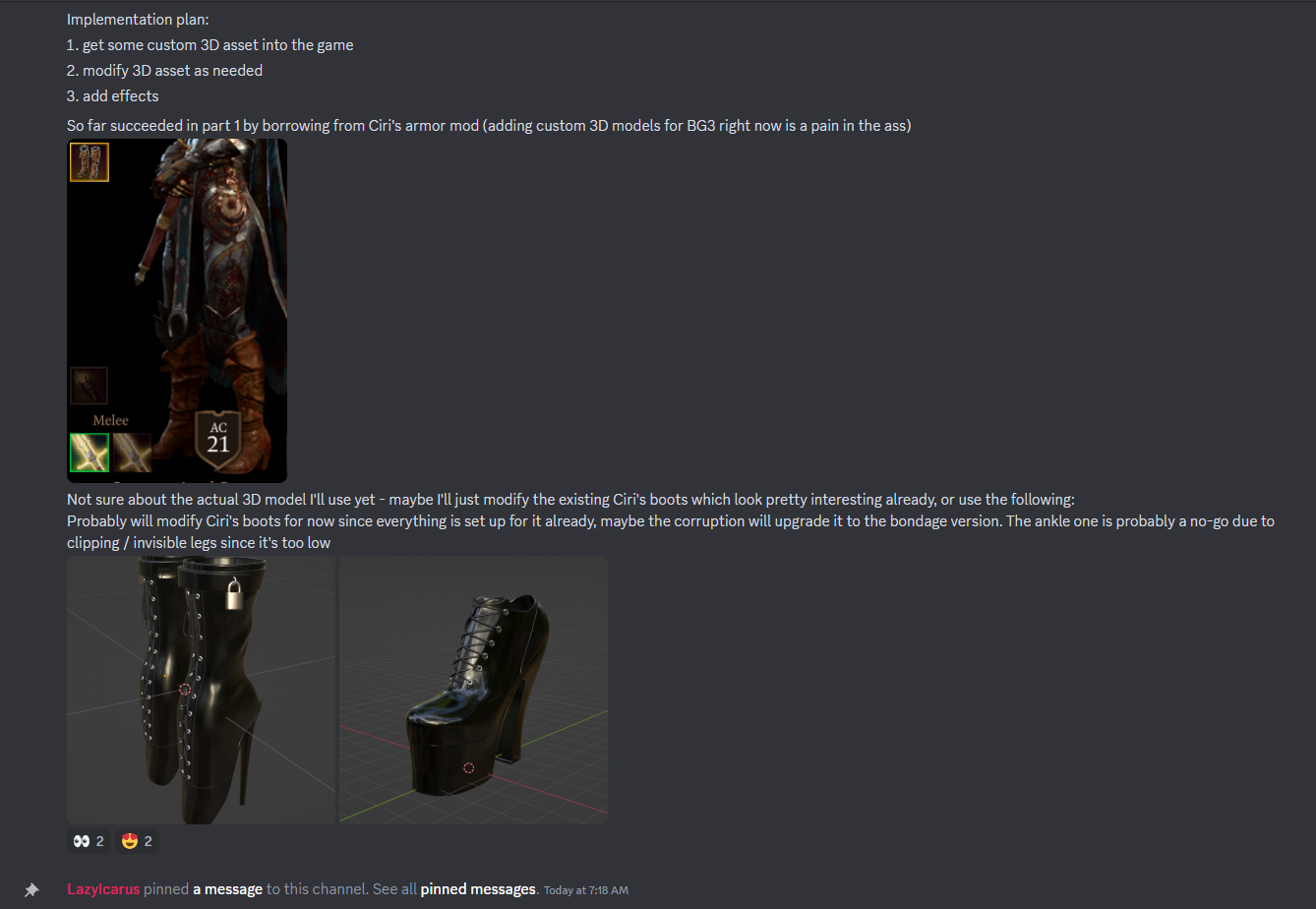 Baldur gate 3 and Devious Devices ? - Adult Gaming - LoversLab