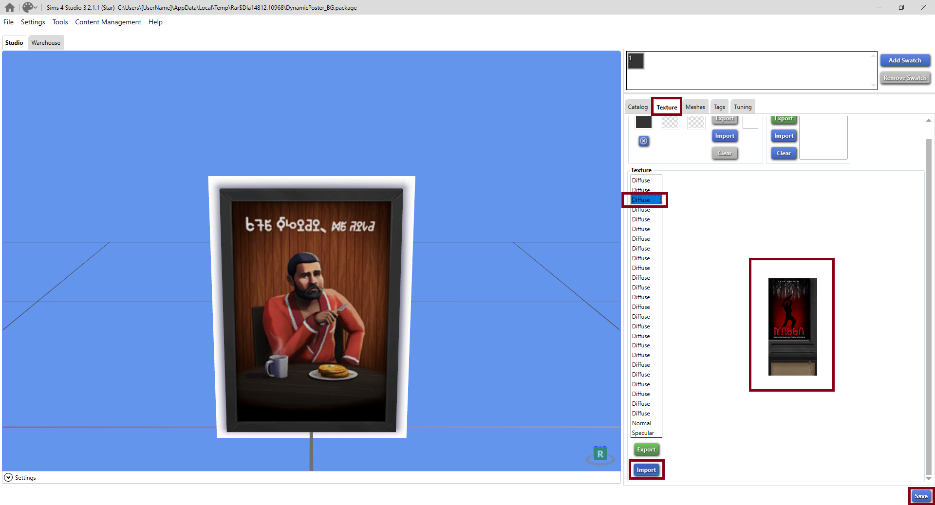 How to create new dynamic posters for Sims 4 - The Sims 4 General ...