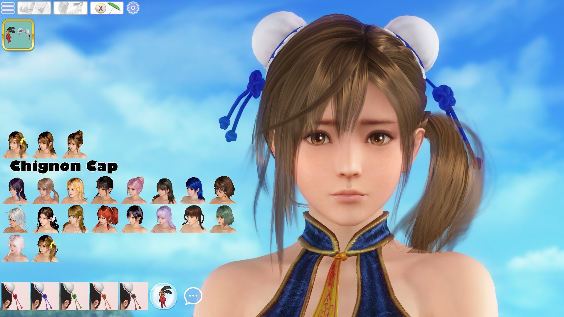 [mod] SR Chronos Feather to Chignon Cap - Dead or Alive Xtreme: Venus Vacation - LoversLab