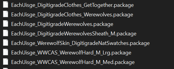 Digitigrade Werewolves: NSFW Edition (Override) - Downloads - The Sims ...