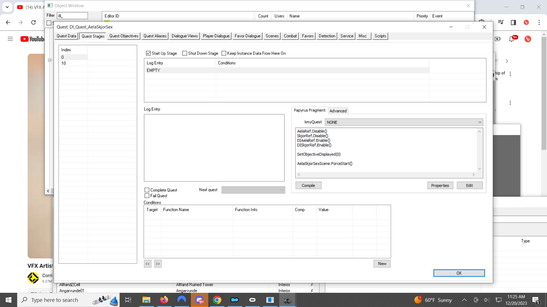 Scene & NPC Package's Not Starting - Skyrim Technical Support - LoversLab
