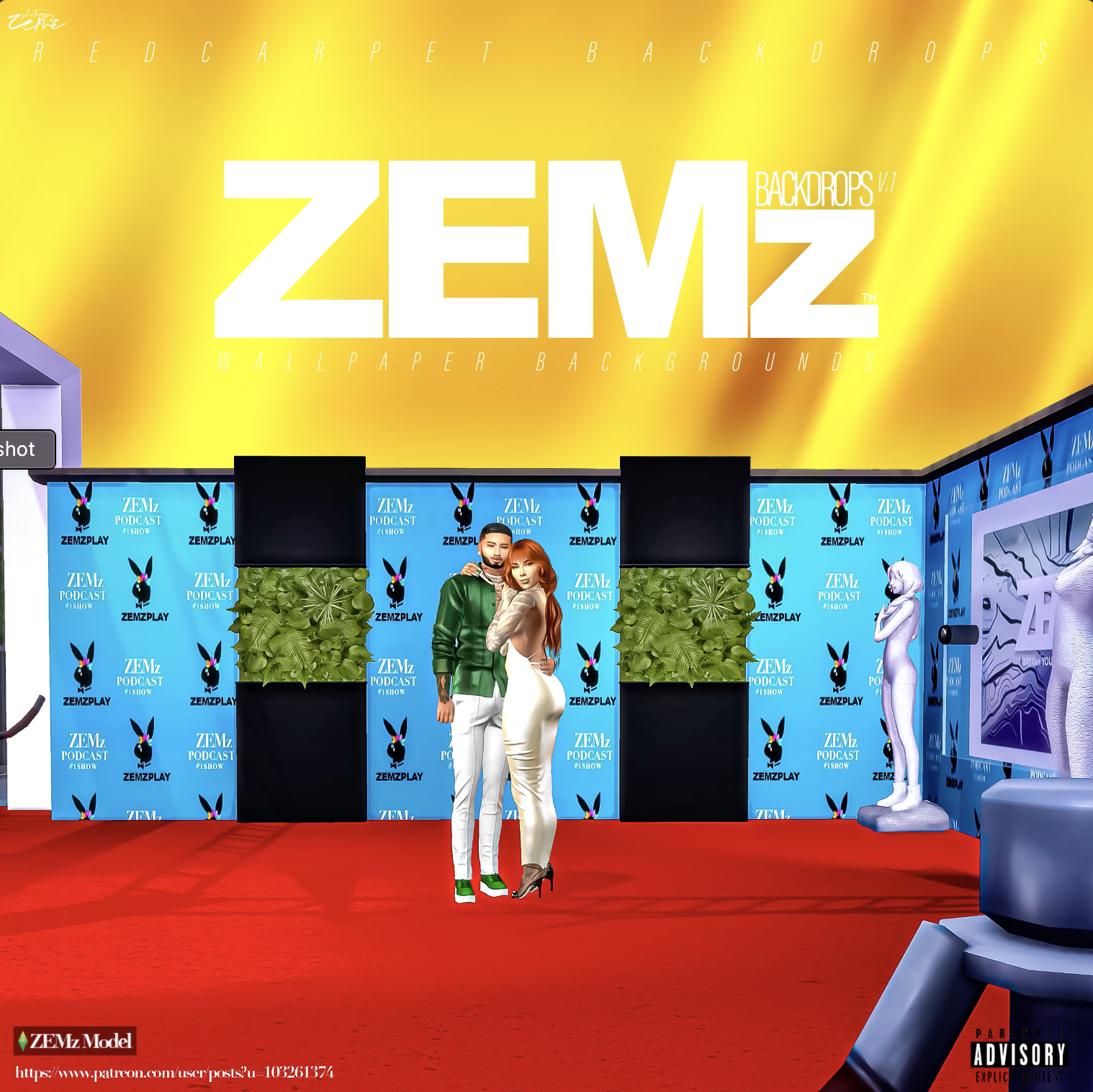 ZEMz RedCarpet Backdrops V.1 - Other - LoversLab
