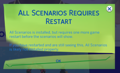 UI Glitch - The Sims 4 Technical Support - LoversLab