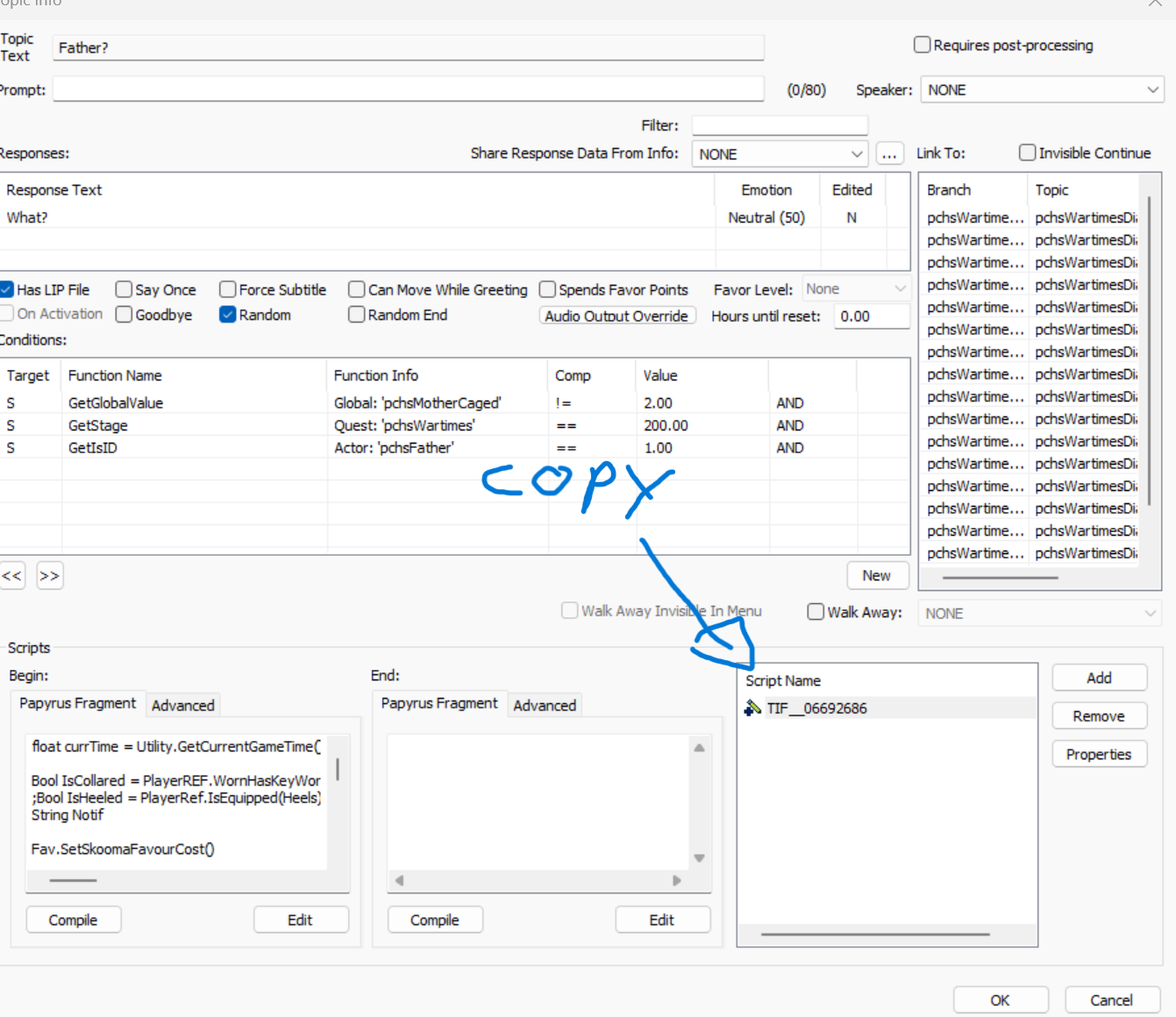 creation kit scripts trouble - Technical Support - Skyrim: Special ...