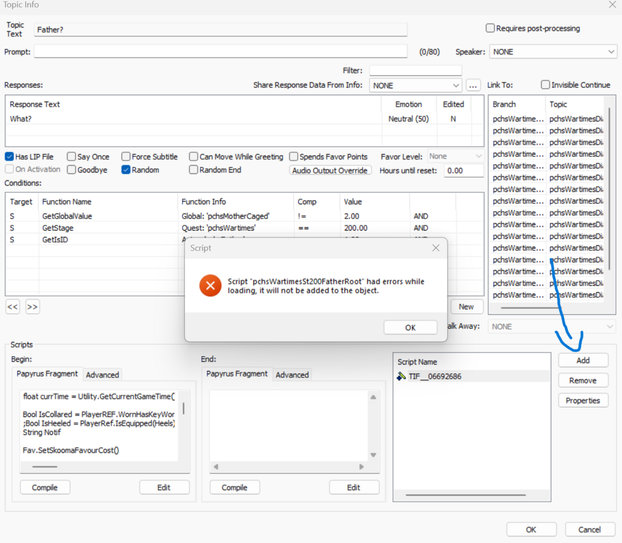 creation kit scripts trouble - Technical Support - Skyrim: Special Edition - LoversLab