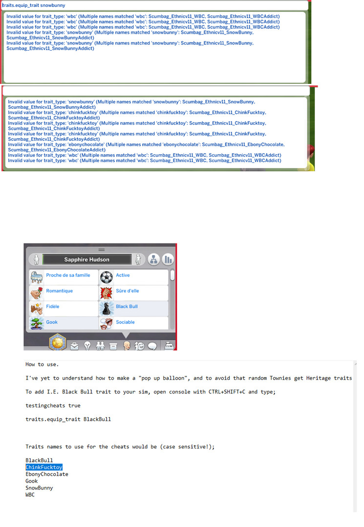 Ethnic Roleplay Traits - Page 2 - Downloads - The Sims 4 - LoversLab