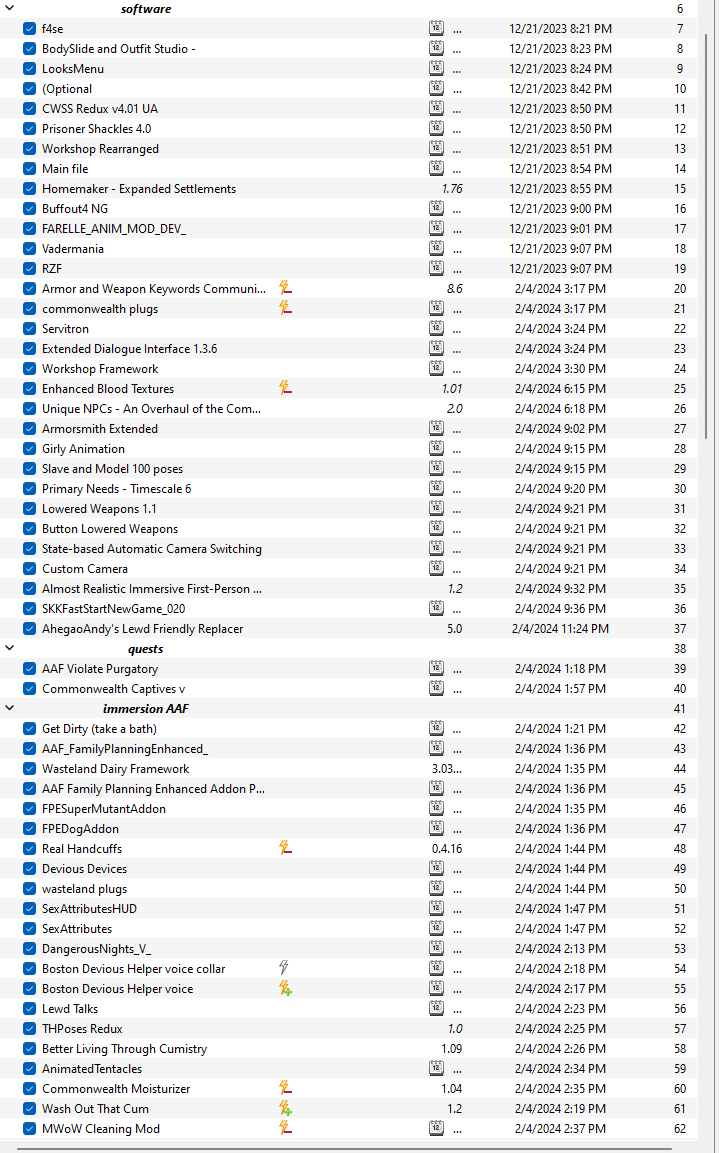 cant get body morphs to work. - Fallout 4 Technical Support - LoversLab