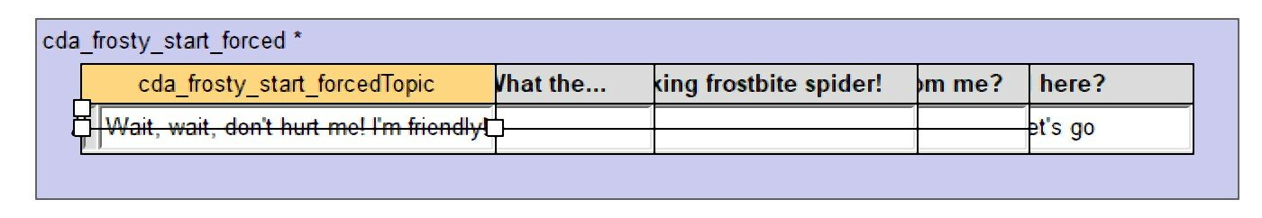 [fix found] Dialogue view stacking - is any way to stop it? And other BUGZ - Technical Support ...