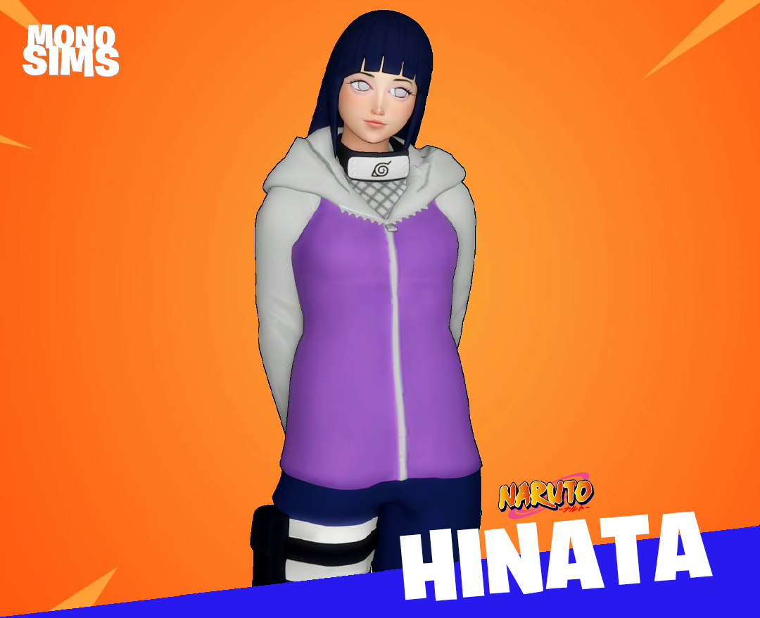 Hinata Hyuga - Naruto - The Sims 4 - Sims - LoversLab