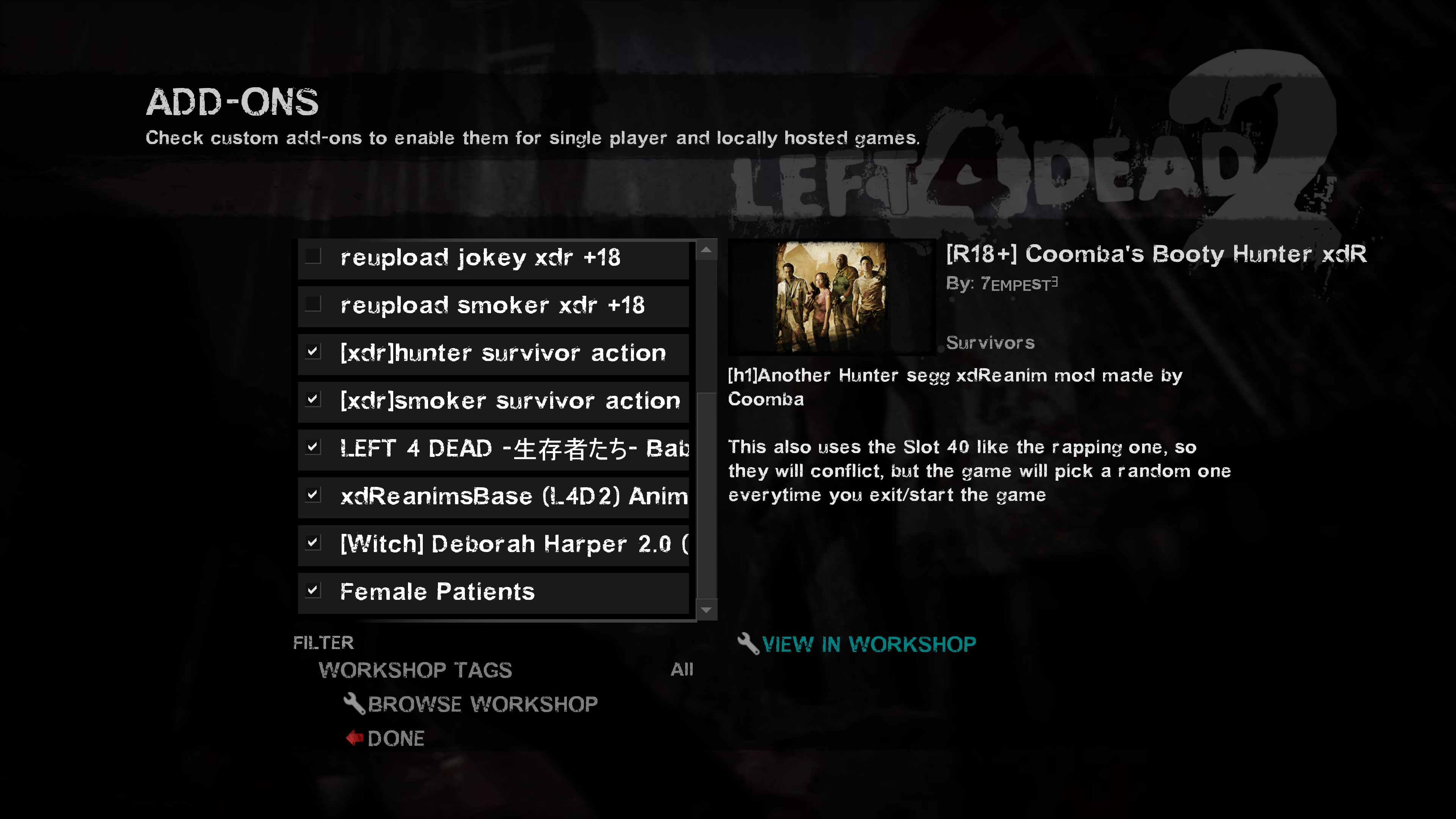 L4D2 Adult animations? - Page 4 - Adult Gaming - LoversLab