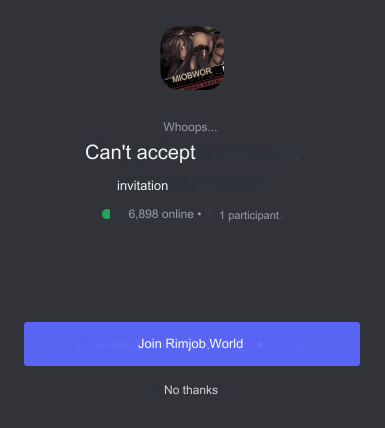 Problem with logging into RJW discord and amnesty proposal - Rimworld ...