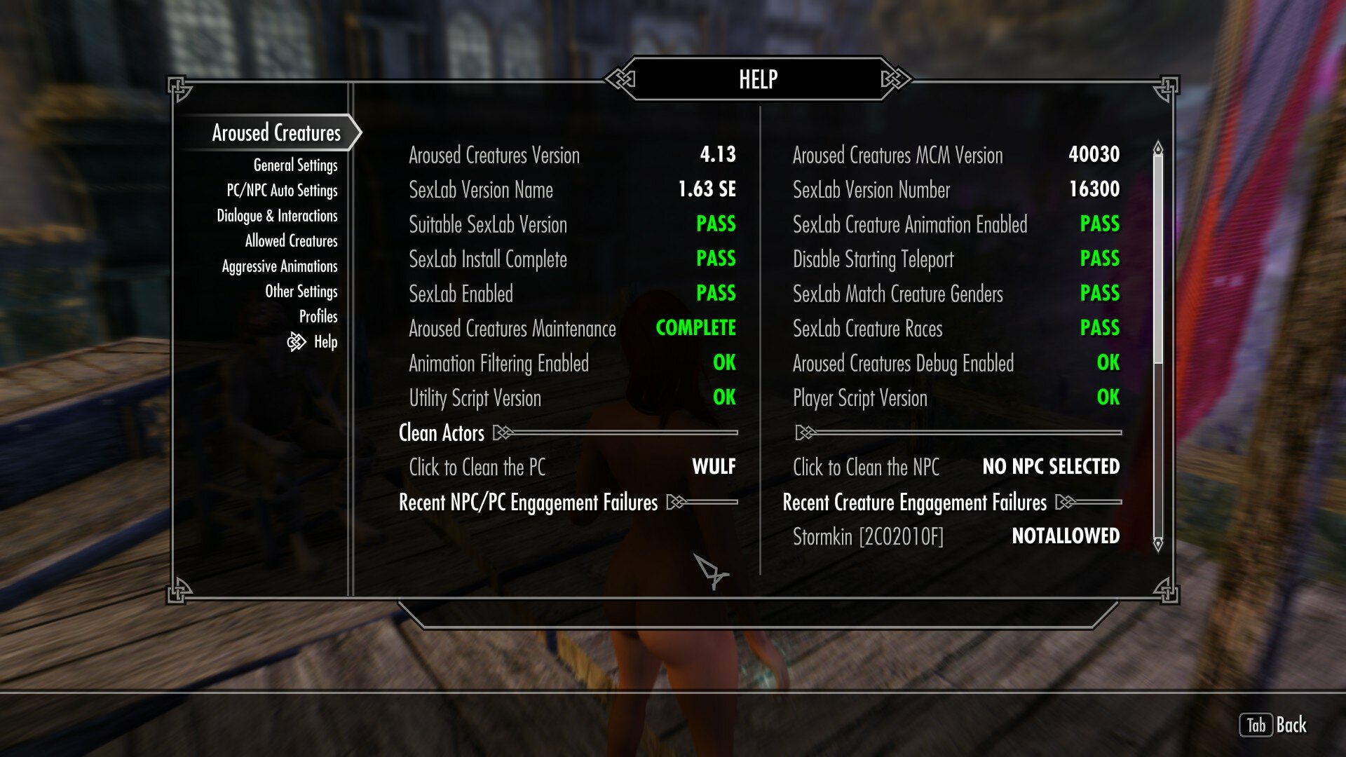 Animations Not Working Again. - Skyrim Technical Support - LoversLab